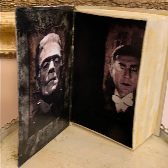 Black Martin Brands | Holiday | Ooak Classic Horror Movie Monster Book ...